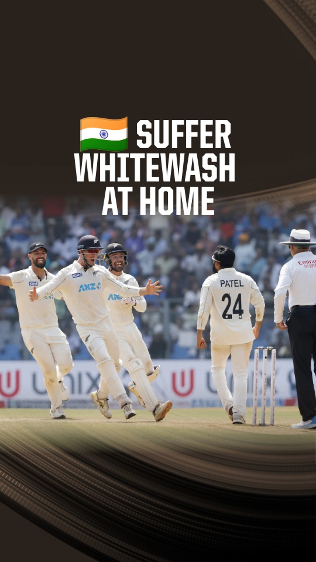 New Zealand hand India their first 3-0 whitewash at home