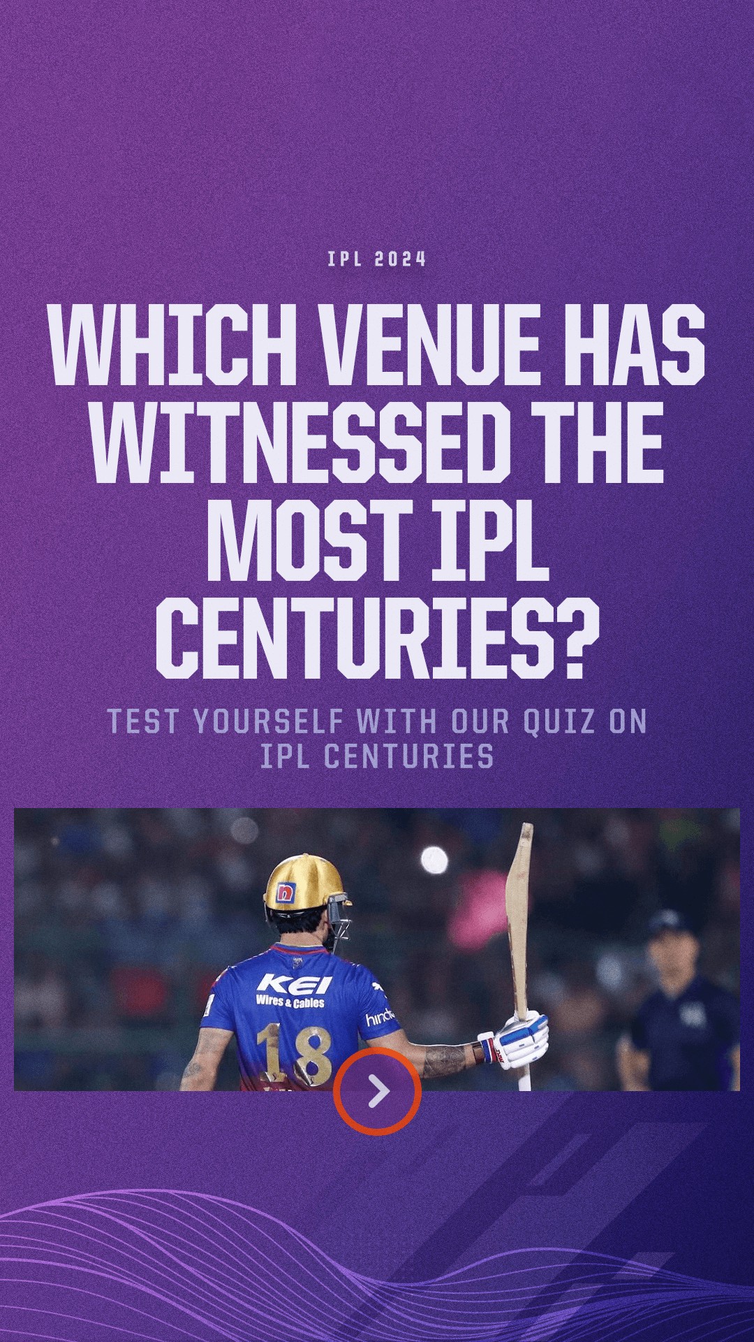 Quiz - IPL centuries