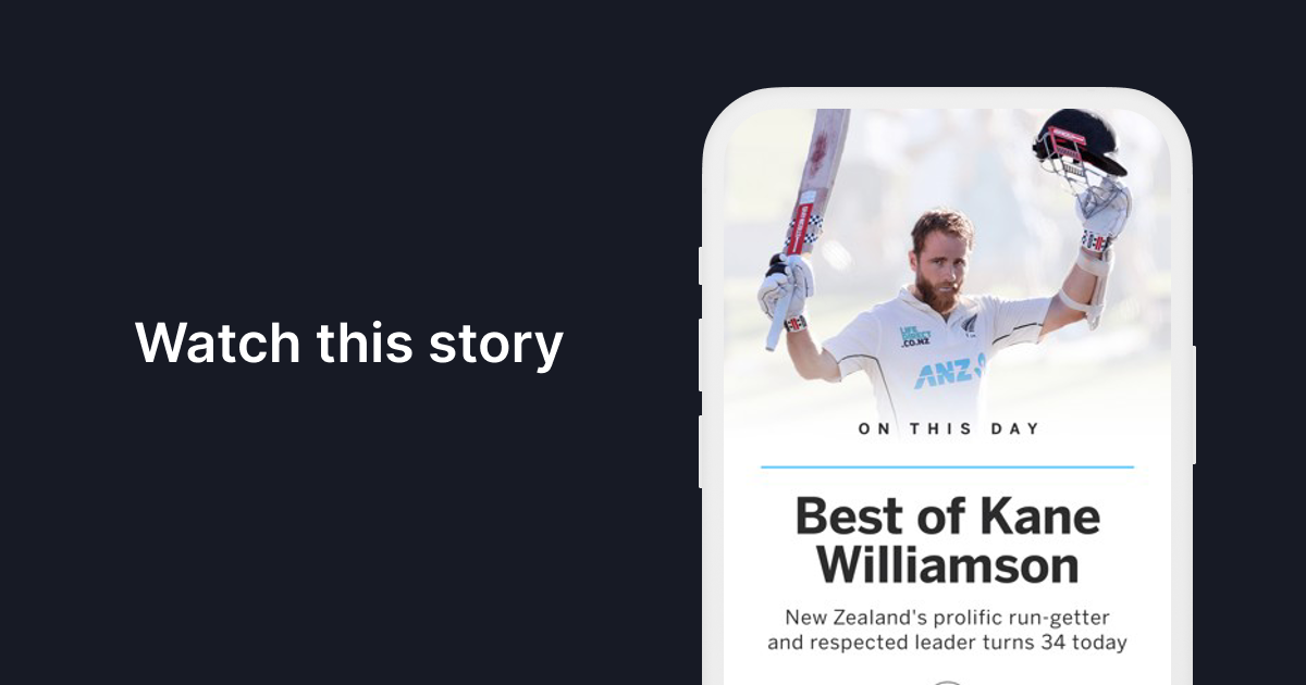 Kane Williamson celebrates his 34th birthday today