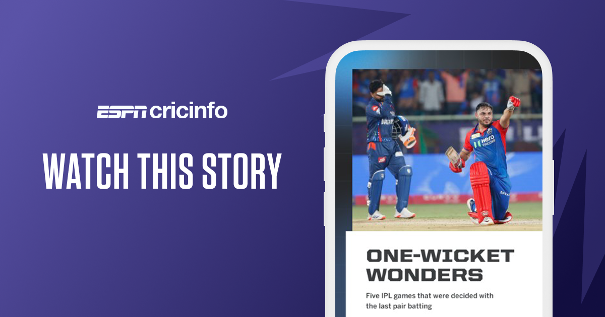 One-wicket victories in the IPL