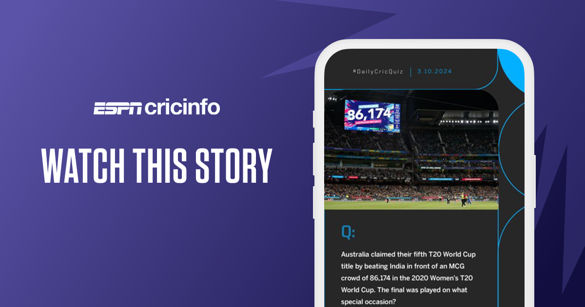 #DailyCricQuiz - ESPNcricinfo Daily Cricket Quiz